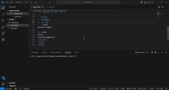 Akhila Reddy on LinkedIn: #javascript #js #jsdeveloper #variables # ... Akhila Reddy on LinkedIn: #javascript #js #jsdeveloper #variables # ...