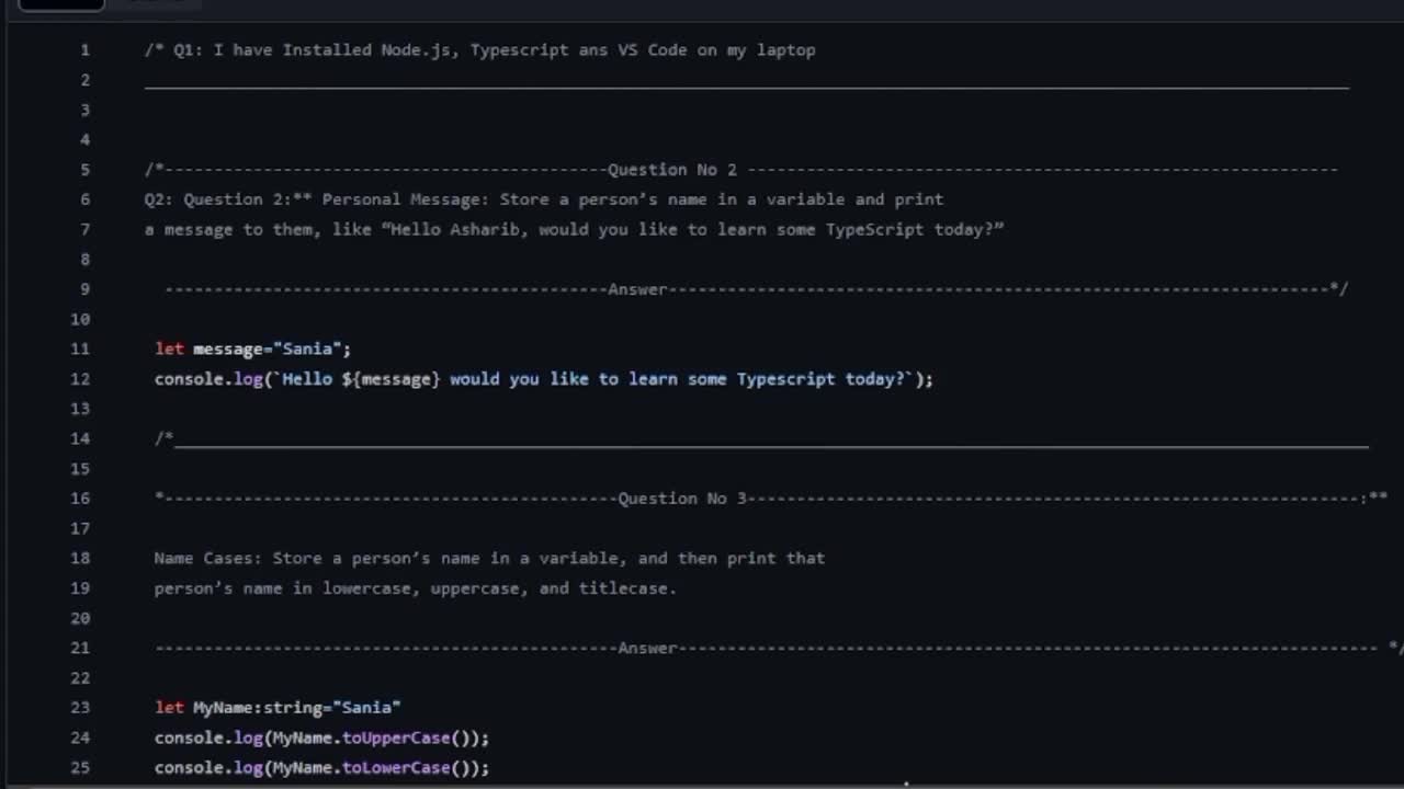 Sania Alina on LinkedIn: #typescript #coding #programming #javascipt Sania Alina on LinkedIn: #typescript #coding #programming #javascipt