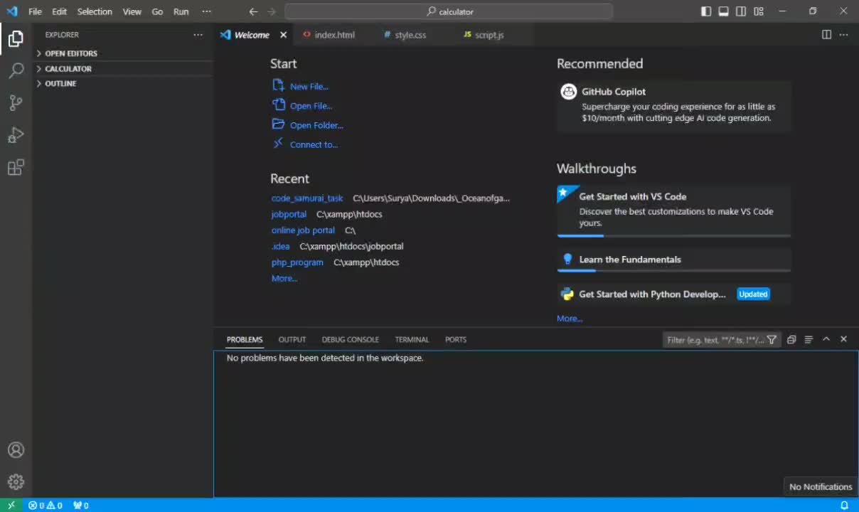 NAVEENKUMAR S on LinkedIn: #codingsamurai #webdevelopment #intern # ... NAVEENKUMAR S on LinkedIn: #codingsamurai #webdevelopment #intern # ...