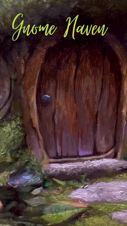 Mike Wimmer on LinkedIn: #forest #magic #gnomes #waterfall #oilpainting Mike Wimmer on LinkedIn: #forest #magic #gnomes #waterfall #oilpainting