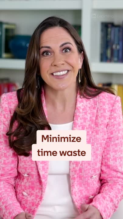 LinkedIn Learning on LinkedIn: Minimize time waste LinkedIn Learning on LinkedIn: Minimize time waste