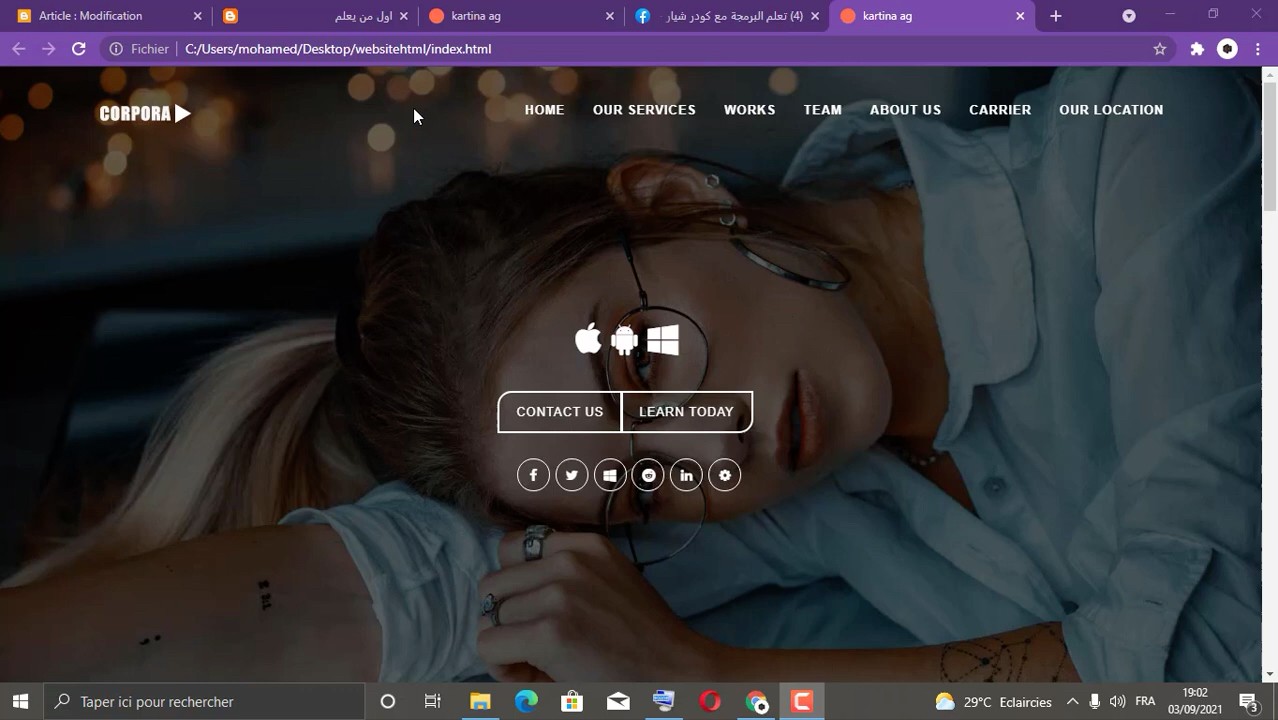 Attou Mohamed on LinkedIn: #css #html Attou Mohamed on LinkedIn: #css #html