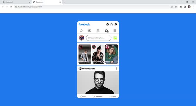 Shivam Gupta on LinkedIn: #html #css #javascript #facebook #facebookstories Shivam Gupta on LinkedIn: #html #css #javascript #facebook #facebookstories
