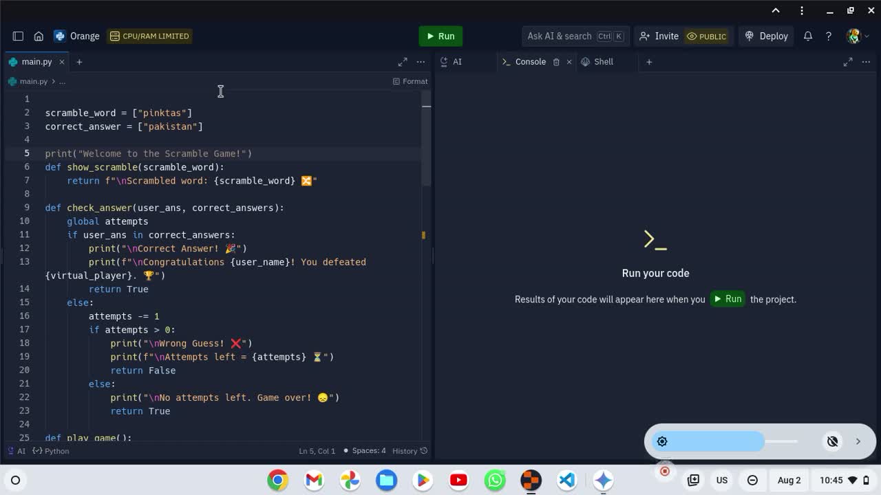 Muhammad Abdullah on LinkedIn: #ai #python #programming #coding # ... Muhammad Abdullah on LinkedIn: #ai #python #programming #coding # ...