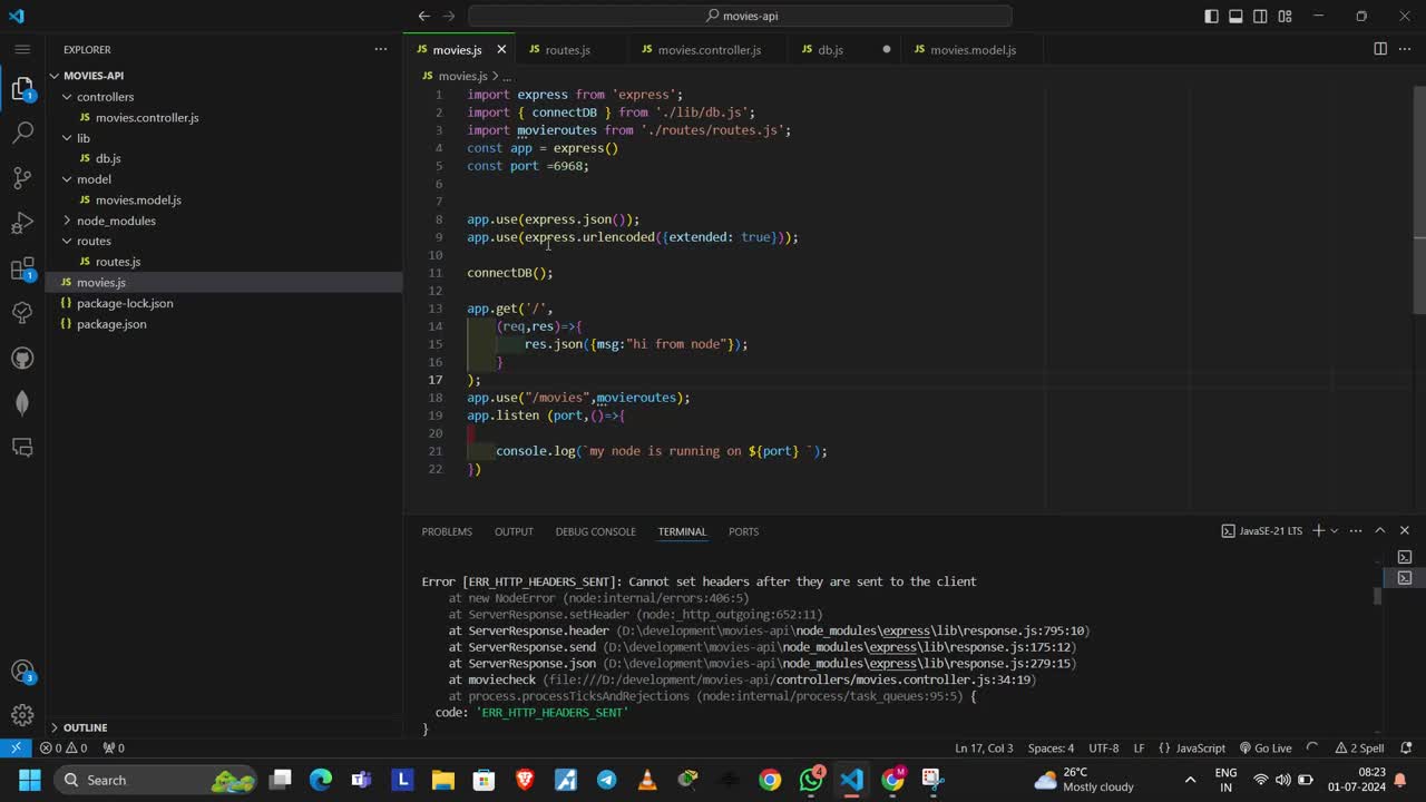 Mohamed Jasim on LinkedIn: #nodejs #expressjs #mongodb #api # ... Mohamed Jasim on LinkedIn: #nodejs #expressjs #mongodb #api # ...