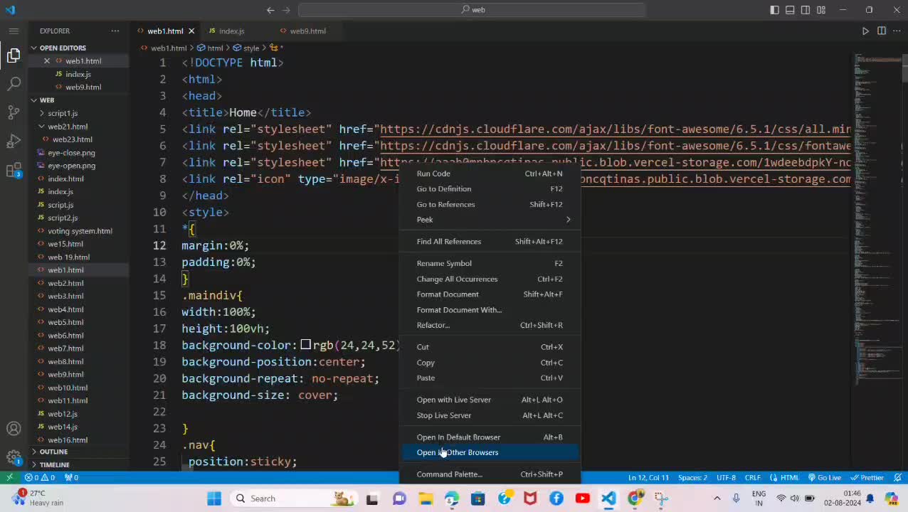 Roshni Roy on LinkedIn: #webdevelopment #html #css #javascript # ... Roshni Roy on LinkedIn: #webdevelopment #html #css #javascript # ...