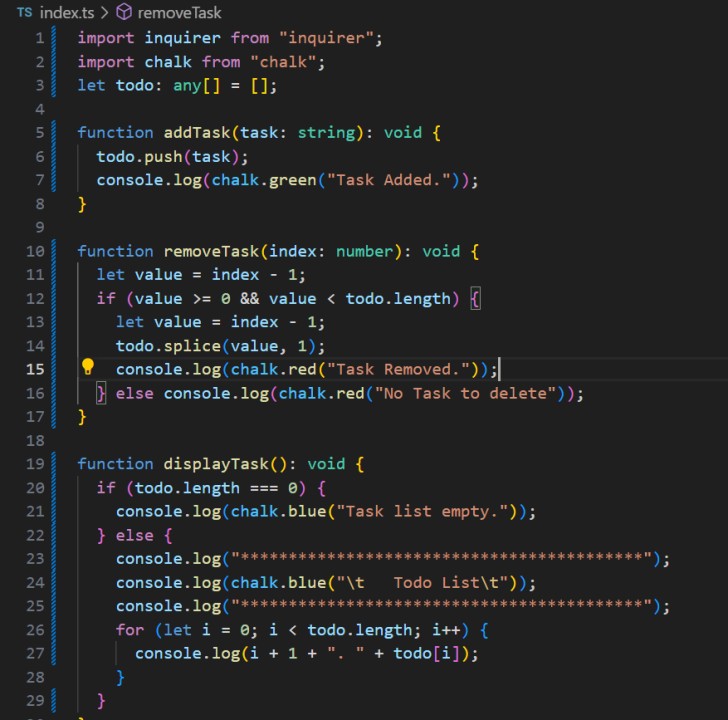 afra Ayaz on LinkedIn: #piaci #todoapp #typescript #inquirer #chalk # ... afra Ayaz on LinkedIn: #piaci #todoapp #typescript #inquirer #chalk # ...