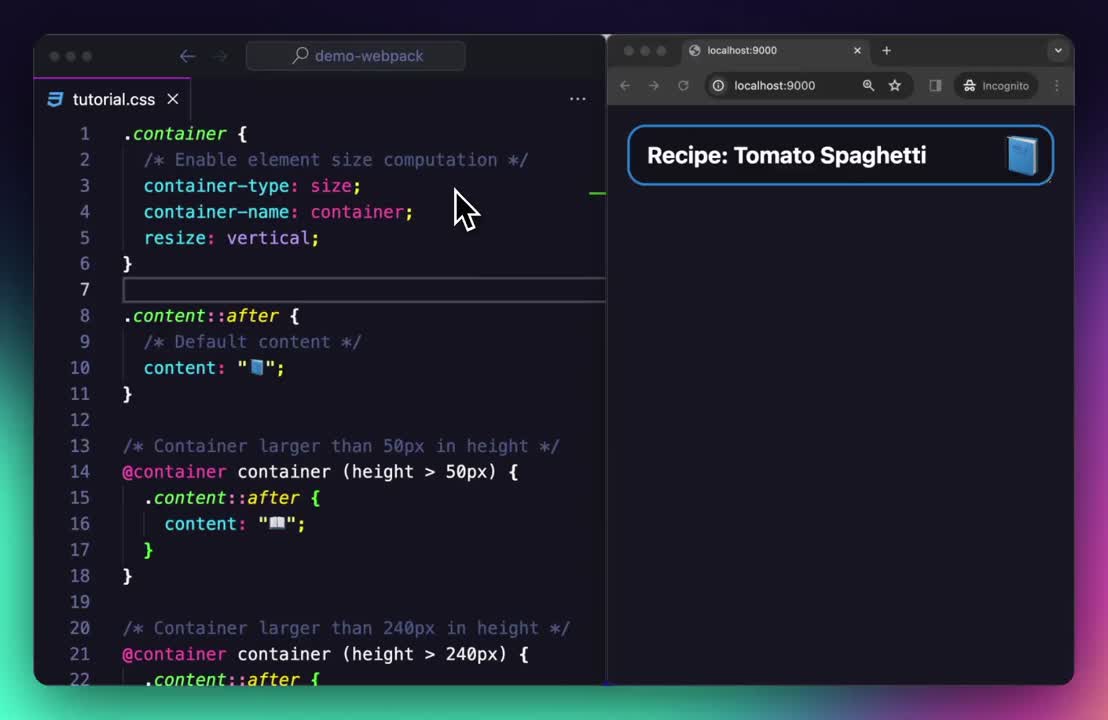Arbaoui Mehdi on LinkedIn: Using the `@container` CSS at-rule to ... Arbaoui Mehdi on LinkedIn: Using the `@container` CSS at-rule to ...
