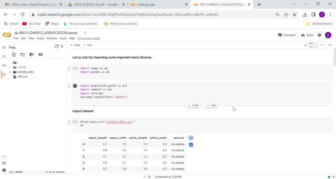 Zeeshan Ahmed on LinkedIn: #codsoft #internship #datascience Zeeshan Ahmed on LinkedIn: #codsoft #internship #datascience