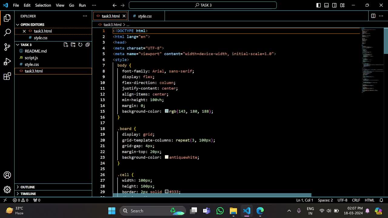 How to create an interactive tic-tac-toe game with HTML, CSS ... How to create an interactive tic-tac-toe game with HTML, CSS ...