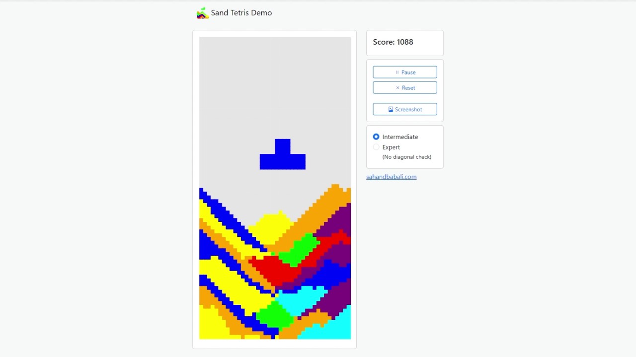 Sahand Babali on LinkedIn: #sandtetris #tetrisreplica #javascript # ... Sahand Babali on LinkedIn: #sandtetris #tetrisreplica #javascript # ...