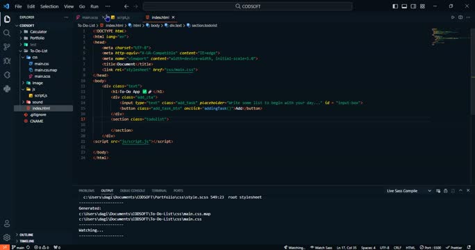 Dagim Mesfin on LinkedIn: #task #codsoft #codsoft #web #webdev #css #js ... Dagim Mesfin on LinkedIn: #task #codsoft #codsoft #web #webdev #css #js ...