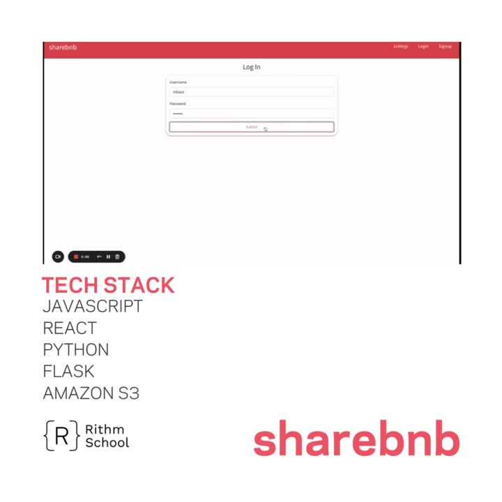 Rithm School on LinkedIn: Sharebnb Rithm School on LinkedIn: Sharebnb