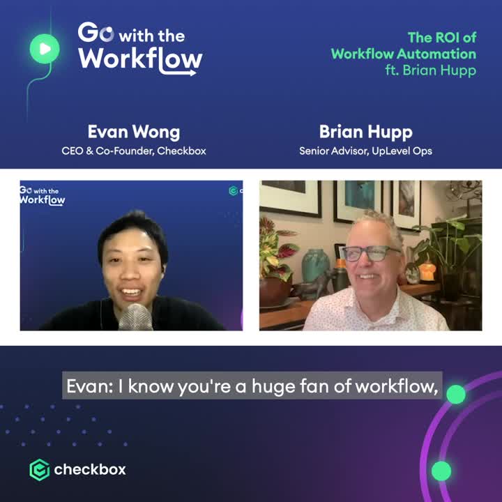 UpLevel Ops's Brian Hupp on workflow automation with Checkbox 🚀 ... UpLevel Ops's Brian Hupp on workflow automation with Checkbox 🚀 ...