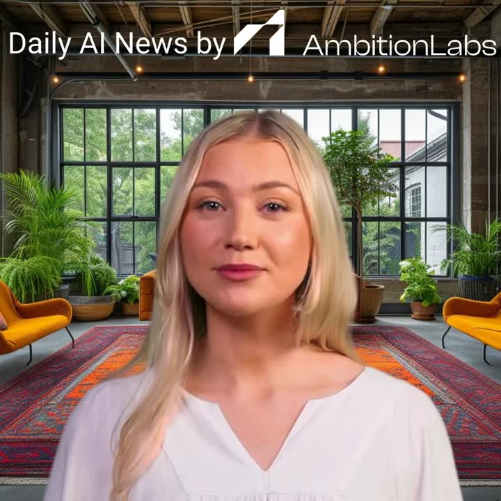 AmbitionLabs on LinkedIn: 🔥Daily AI News from AmbitionLabs🔥 Subscribe ... AmbitionLabs on LinkedIn: 🔥Daily AI News from AmbitionLabs🔥 Subscribe ...