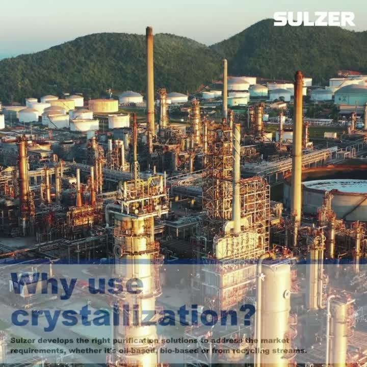 Sulzer Chemtech on LinkedIn: #sulzerchemtech #purification #crystallization Sulzer Chemtech on LinkedIn: #sulzerchemtech #purification #crystallization