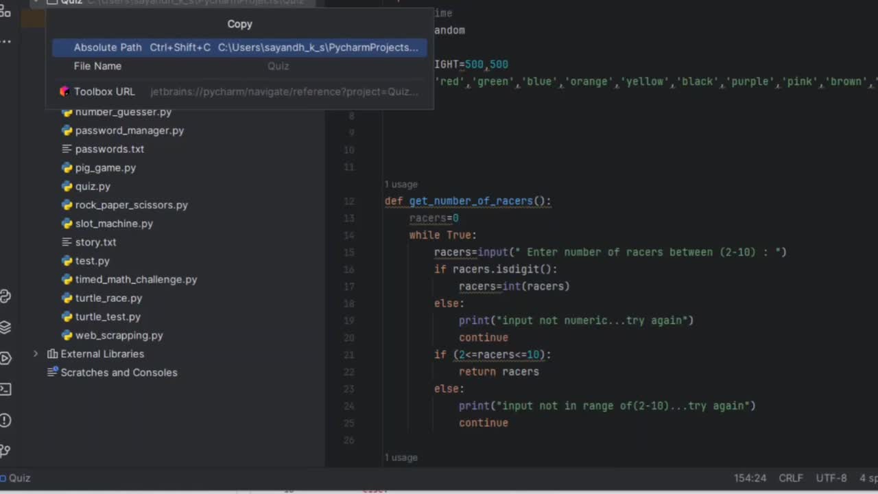 SAYANDH K S on LinkedIn: #python #programming #turtlemodule SAYANDH K S on LinkedIn: #python #programming #turtlemodule