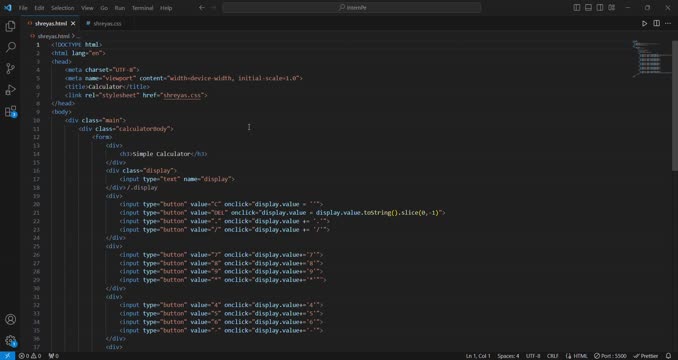Shreyas Jiddibagil on LinkedIn: #html #css #js Shreyas Jiddibagil on LinkedIn: #html #css #js