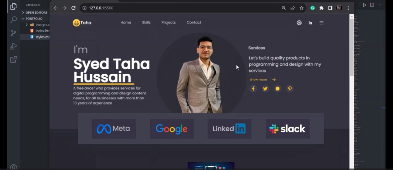 Syed Muhammad Taha Hussain on LinkedIn: #intership #codsoft #webdeveloper Syed Muhammad Taha Hussain on LinkedIn: #intership #codsoft #webdeveloper