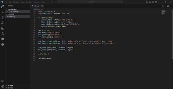 Aditi Shirke on LinkedIn: #python #programming #coding #internship # ... Aditi Shirke on LinkedIn: #python #programming #coding #internship # ...