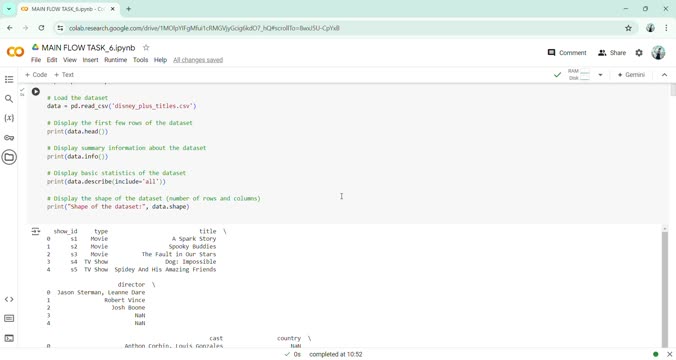 Swarna Manjunadh on LinkedIn: #datascience #python #mainflow Swarna Manjunadh on LinkedIn: #datascience #python #mainflow