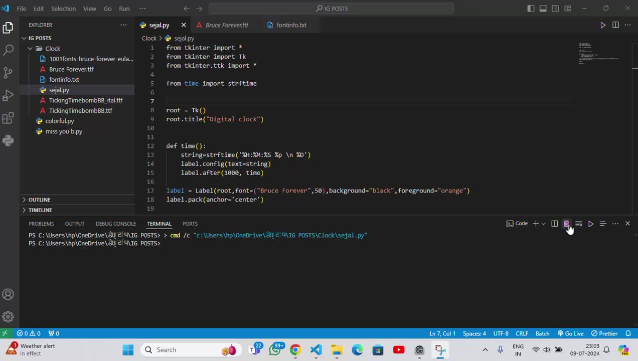 Mayur Kolhe on LinkedIn: #internpe #python Mayur Kolhe on LinkedIn: #internpe #python
