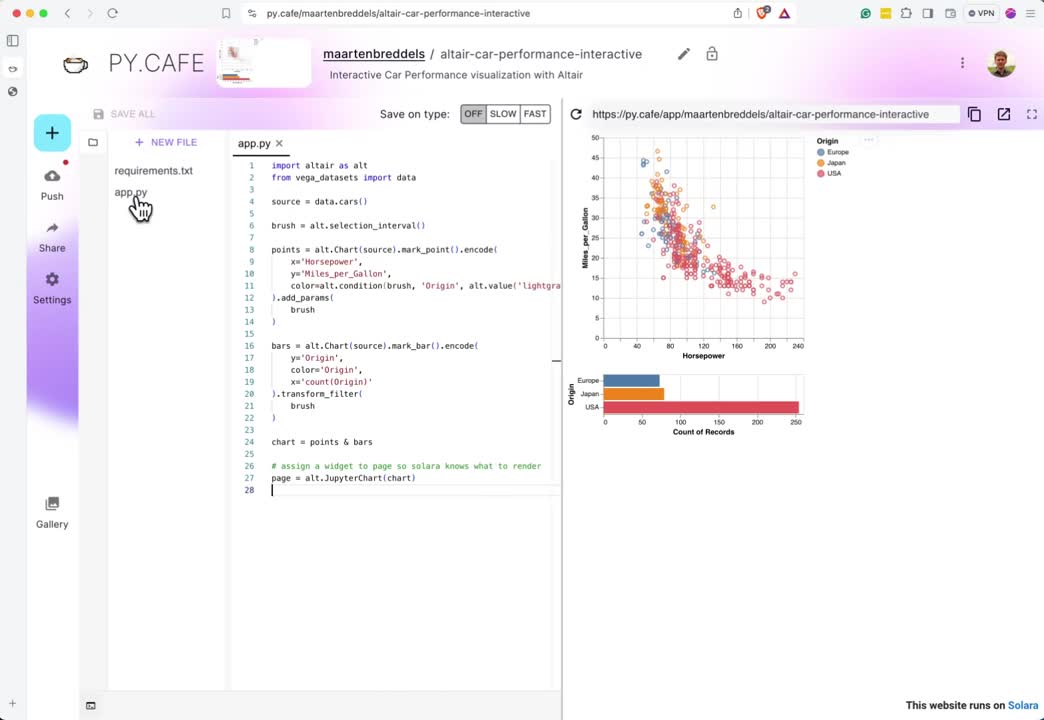 Maarten Breddels on LinkedIn: #python #pycafe #documentation Maarten Breddels on LinkedIn: #python #pycafe #documentation