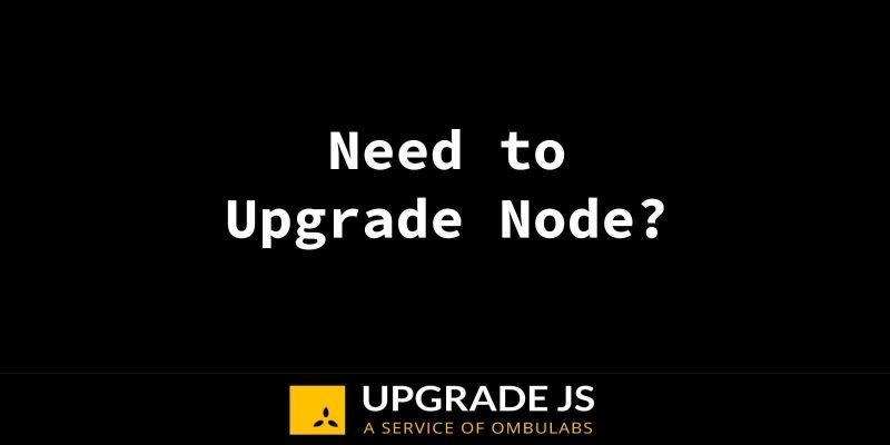 UpgradeJS.com | JavaScript Upgrade Services on LinkedIn: #node # ... UpgradeJS.com | JavaScript Upgrade Services on LinkedIn: #node # ...