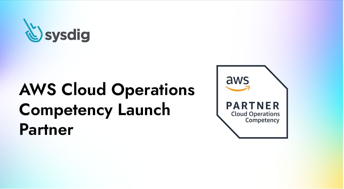 Philippe Darley on LinkedIn: Sysdig Validated as AWS CloudOps ... Philippe Darley on LinkedIn: Sysdig Validated as AWS CloudOps ...