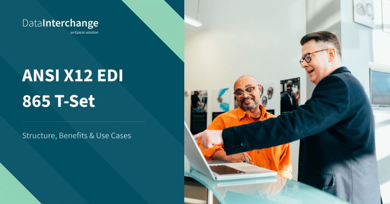 Data Interchange, an Epicor solution on LinkedIn: ANSI X12 EDI 865 T ... Data Interchange, an Epicor solution on LinkedIn: ANSI X12 EDI 865 T ...