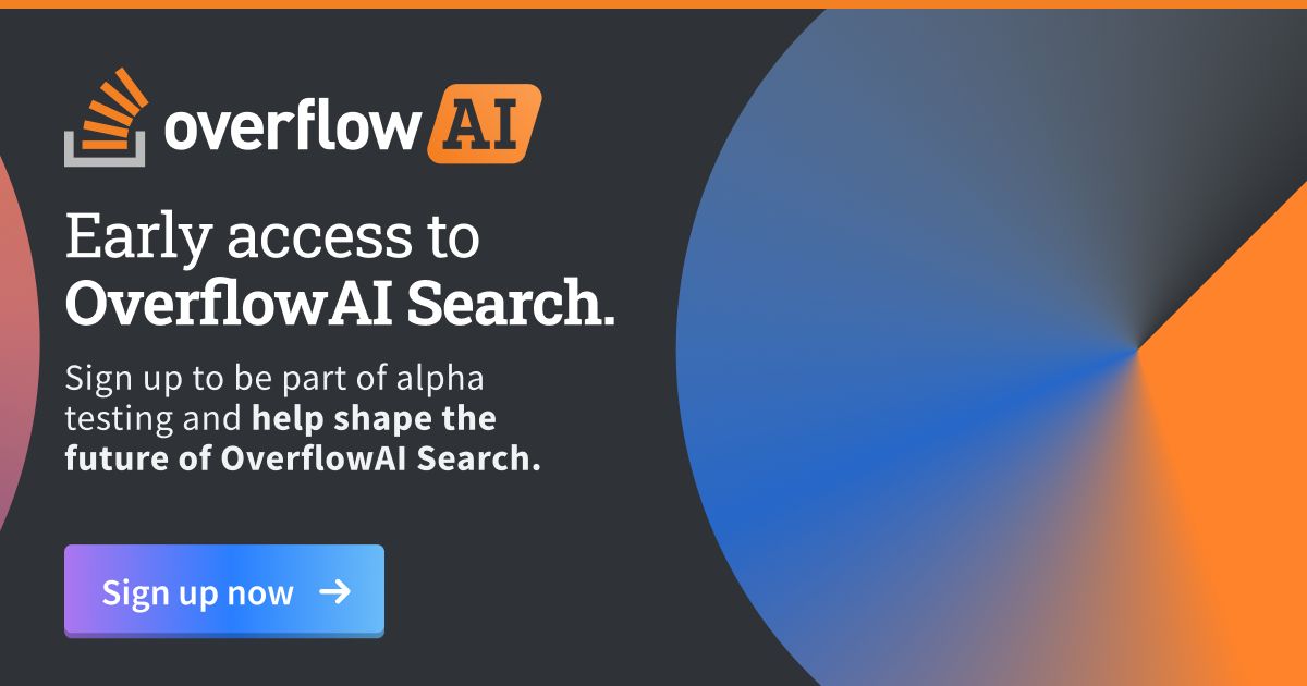 Stack Overflow on LinkedIn: Stack Overflow search is leveling up! Sign ... Stack Overflow on LinkedIn: Stack Overflow search is leveling up! Sign ...