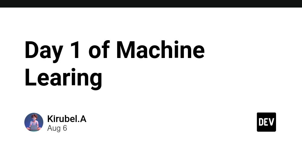 CodingCat.dev on LinkedIn: Day 1 of Machine Learing CodingCat.dev on LinkedIn: Day 1 of Machine Learing