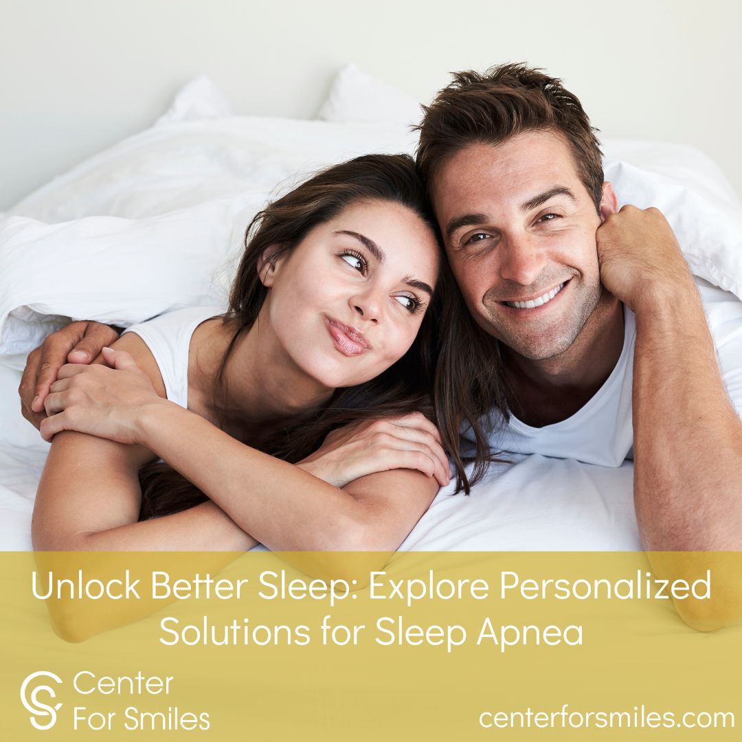 The Center for Smiles on LinkedIn: Unlock Better Sleep by addressing ... The Center for Smiles on LinkedIn: Unlock Better Sleep by addressing ...