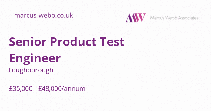 Marcus O'Donnell on LinkedIn: Senior Product Test Engineer Marcus O'Donnell on LinkedIn: Senior Product Test Engineer