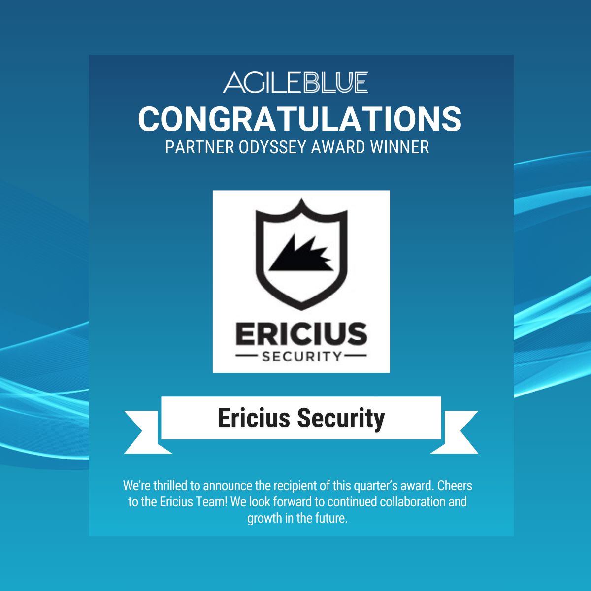 Ericius Security on LinkedIn: Happy to work with the exceptional team ... Ericius Security on LinkedIn: Happy to work with the exceptional team ...