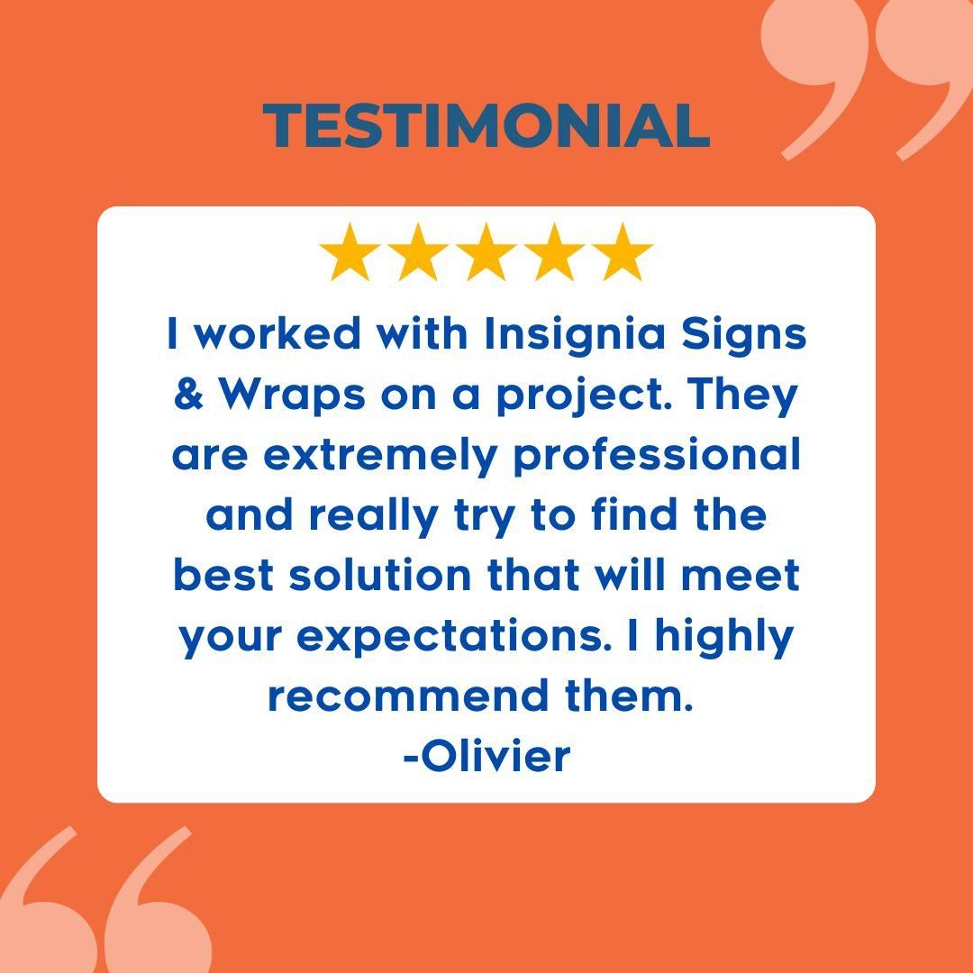 Insignia Signs and Wraps on LinkedIn: Insignia Signs and Wraps on LinkedIn: