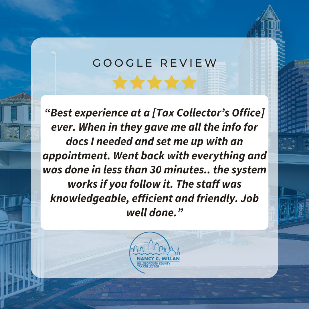 Hillsborough County Tax Collector on LinkedIn: #teamhctc Hillsborough County Tax Collector on LinkedIn: #teamhctc