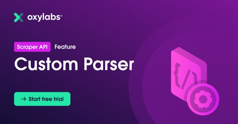 Oxylabs.io on LinkedIn: Custom Parser Feature | Simplified HTML Parsing Oxylabs.io on LinkedIn: Custom Parser Feature | Simplified HTML Parsing