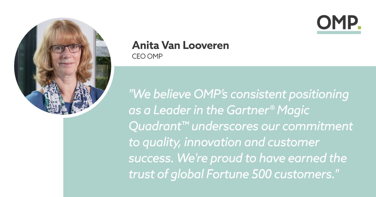 OMP on LinkedIn: OMP recognized as a Leader for the 9th consecutive ... OMP on LinkedIn: OMP recognized as a Leader for the 9th consecutive ...