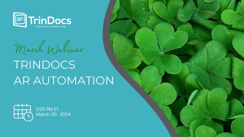 TrinDocs on LinkedIn: #arautomation #smb #trindocs TrinDocs on LinkedIn: #arautomation #smb #trindocs