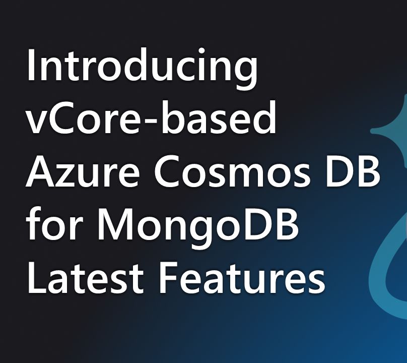 Azure Cosmos DB on LinkedIn: Introducing vCore-based Azure Cosmos DB ... Azure Cosmos DB on LinkedIn: Introducing vCore-based Azure Cosmos DB ...