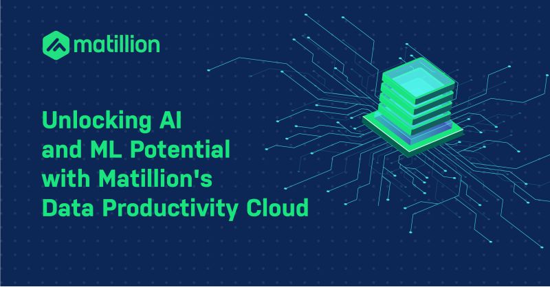 Learn about Matillion's AI and ML use cases | Matillion posted on the ... Learn about Matillion's AI and ML use cases | Matillion posted on the ...