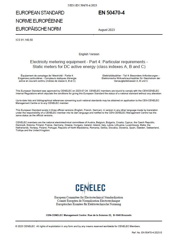 NMi, Netherlands Measurement Institute on LinkedIn: #cenelec #testing # ... NMi, Netherlands Measurement Institute on LinkedIn: #cenelec #testing # ...