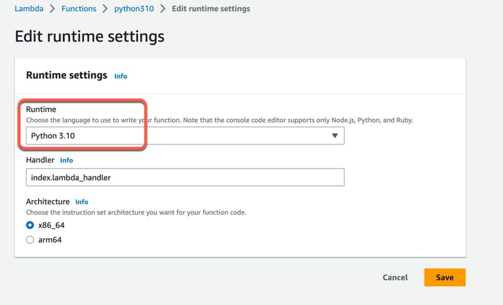 ☁️ Théo MASSARD on LinkedIn: Python 3.10 runtime now available in AWS ... ☁️ Théo MASSARD on LinkedIn: Python 3.10 runtime now available in AWS ...