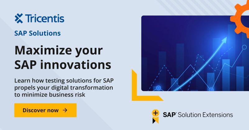 Tricentis on LinkedIn: Better together: Accelerating SAP innovation ... Tricentis on LinkedIn: Better together: Accelerating SAP innovation ...
