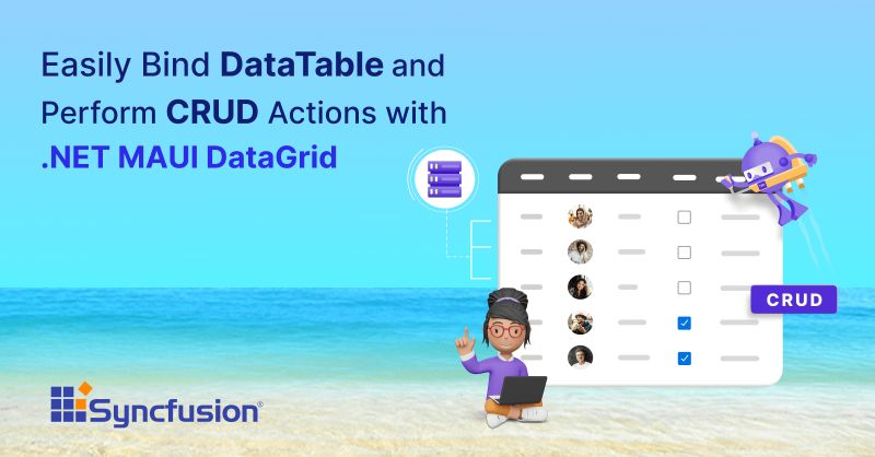 Syncfusion on LinkedIn: Easily Bind DataTable and Perform CRUD Actions ... Syncfusion on LinkedIn: Easily Bind DataTable and Perform CRUD Actions ...