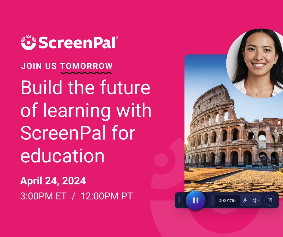 ScreenPal on LinkedIn: Our highly anticipated webinar, ScreenPal on LinkedIn: Our highly anticipated webinar,