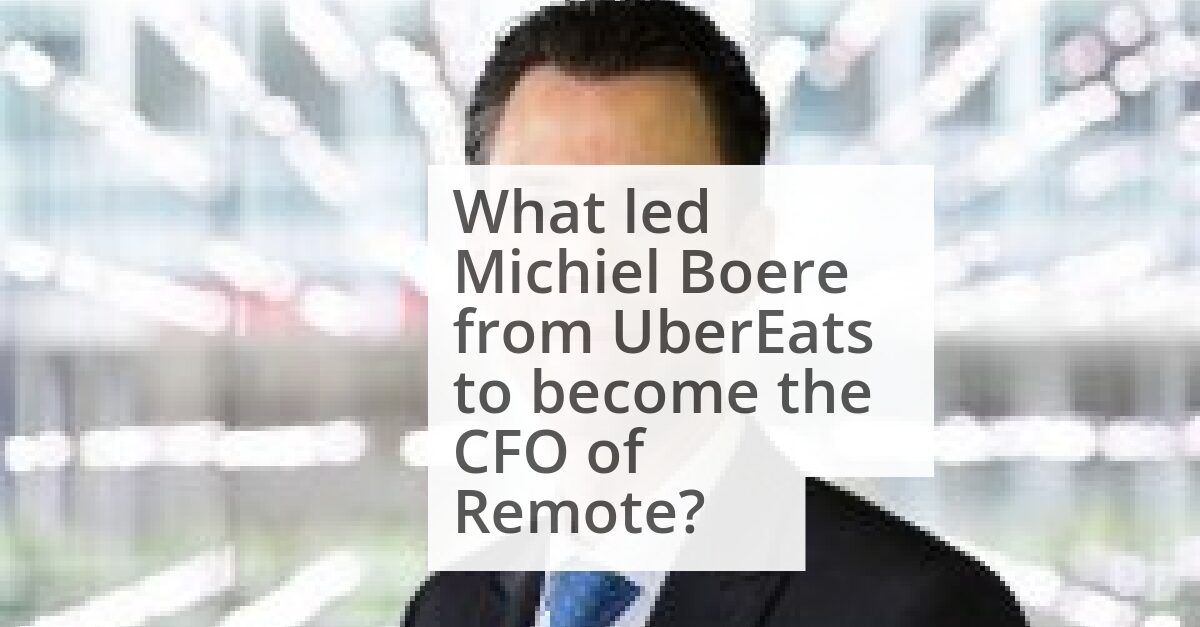 TopWFH.com on LinkedIn: Michiel Boere swaps his UberEats for Remote ... TopWFH.com on LinkedIn: Michiel Boere swaps his UberEats for Remote ...