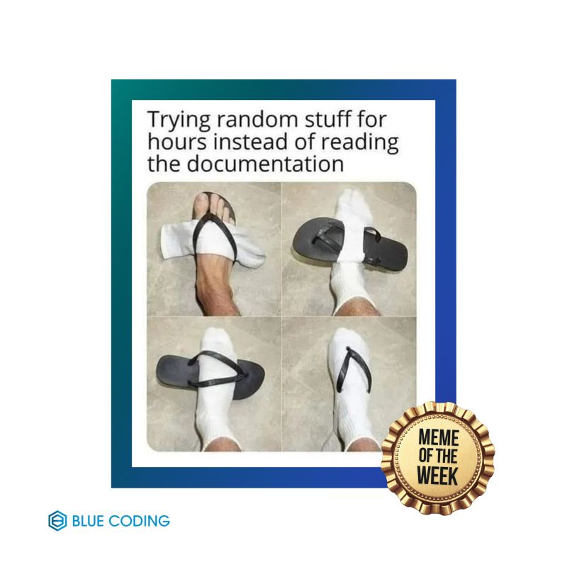 Blue Coding on LinkedIn: #codingmeme #codinghumor Blue Coding on LinkedIn: #codingmeme #codinghumor