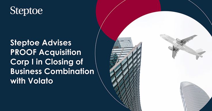Robyn Crowther on LinkedIn: Steptoe Advises PROOF Acquisition Corp I in ... Robyn Crowther on LinkedIn: Steptoe Advises PROOF Acquisition Corp I in ...